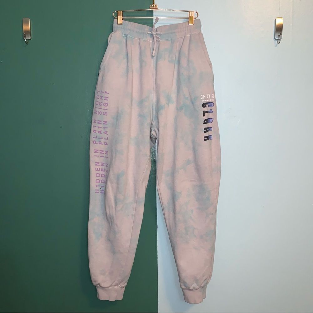 Cloak Hidden In Plain Sight Tie Dye Sweatpants Xl - Gem